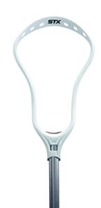 stx lacrosse stallion u 550 unstrung lacrosse head with all climate performance material, white