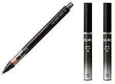 uni mechanical pencil, kuru toga pipe slide model 0.5mm + lead 2 set (pencil : m54521p.24, lead : u05203hb.24)