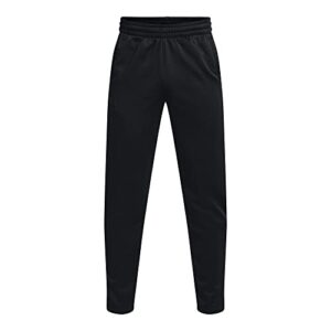 Under Armour Mens ArmourFleece Straight Leg Pant , (001) Black / / Black , Large