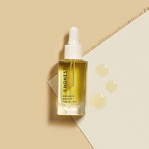 Honest Beauty Organic Beauty Facial Oil with Avocado + Apricot + Jojoba Oil | Dermatologist Tested + Hypoallergenic & Vegan + Cruelty free| 1 fl. oz.