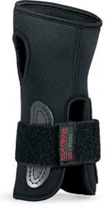 dakine mens wrist guards low profile wrist protection, black, medium