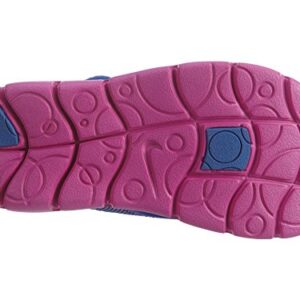 Nike Sunray Adjust 4 Boys (GS/PS) Shoes Hydrangeas/Comet Blue/Pink 386520-504 (3 M US)