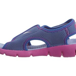 Nike Sunray Adjust 4 Boys (GS/PS) Shoes Hydrangeas/Comet Blue/Pink 386520-504 (3 M US)