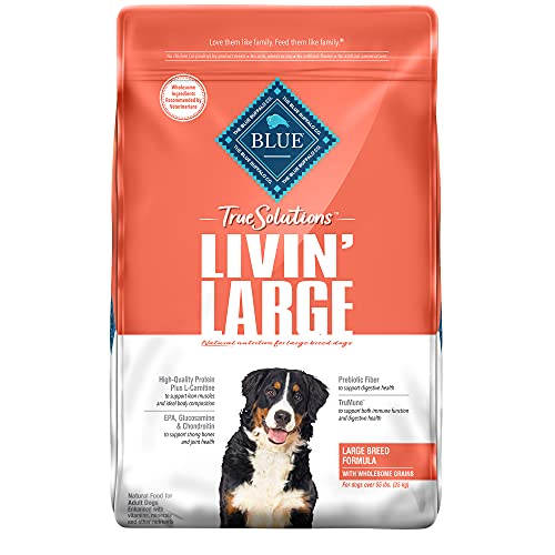 Blue Buffalo True Solutions Livin' Large Natural Large Breed Adult Dry Dog Food, Chicken 24-lb