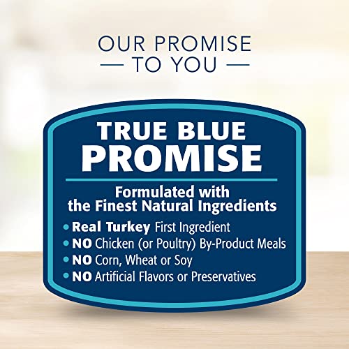 Blue Buffalo Basics Skin & Stomach Care, Grain Free Natural Adult Wet Dog Food, Turkey 12.5-oz cans (Pack of 12)