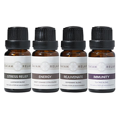 Gaiam Relax Essential Oils (4 Pack)