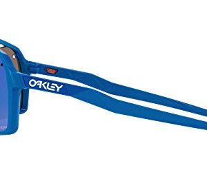 Oakley Men's OO9406 Sutro Rectangular Sunglasses, Sapphire/Prizm Sapphire, 37 mm