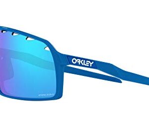 Oakley Men's OO9406 Sutro Rectangular Sunglasses, Sapphire/Prizm Sapphire, 37 mm