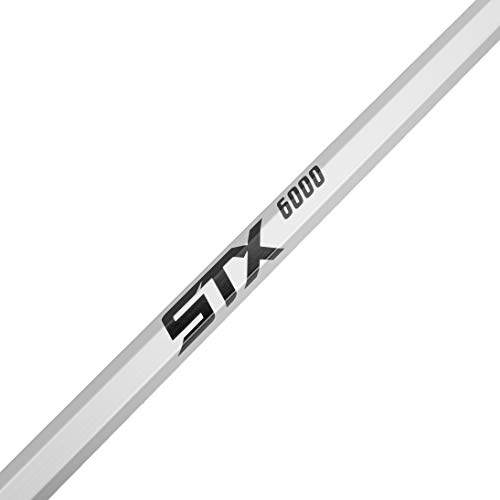 STX Lacrosse Stallion 200 Boys Complete Stick with Mesh Pocket, Defense, White