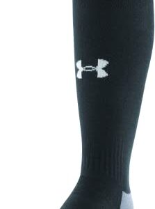 Under Armour Adult Team Over-The-Calf Socks, 1-Pair , Black/Graphite/White , Large