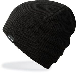 dakine unisex tall boy beanie, black