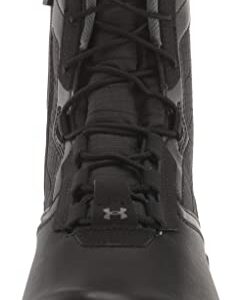 Under Armour Men's Stellar G2 Side Zip Military and Tactical Boot, Black (001)/Pitch Gray, 11