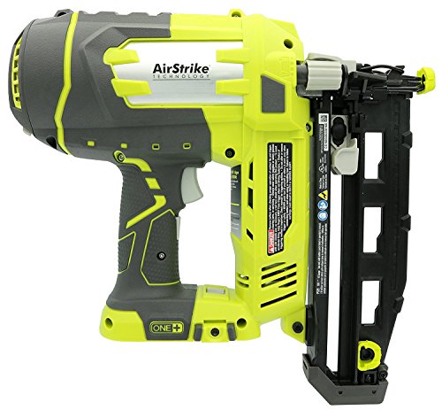 Ryobi P325 One+ 18V Lithium Ion Battery Powered Cordless 16 Gauge Finish Nailer (Battery Not Included, Power Tool Only)