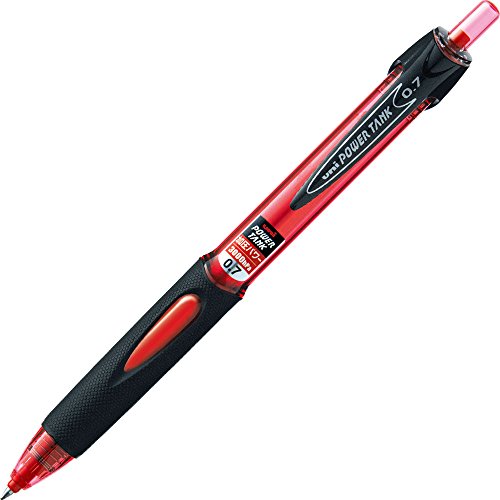 Uni Power Tank Ballpoint Pen - 0.7 mm - Red Body - Red Ink