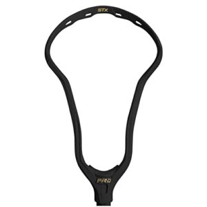 stx crux pro girls lacrosse head – unstrung black