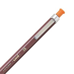 uni Lead Holder Pencil, Holder, 2.0mm, 2B (MH5002B)