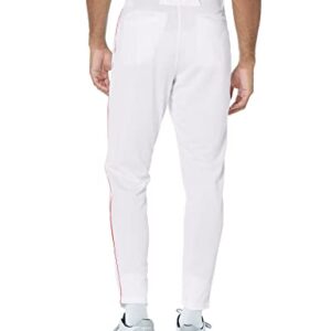 Under Armour Men's Standard Utility Baseball Striaght Leg Pant Pipe 22, (103) White/Red/Red, Medium