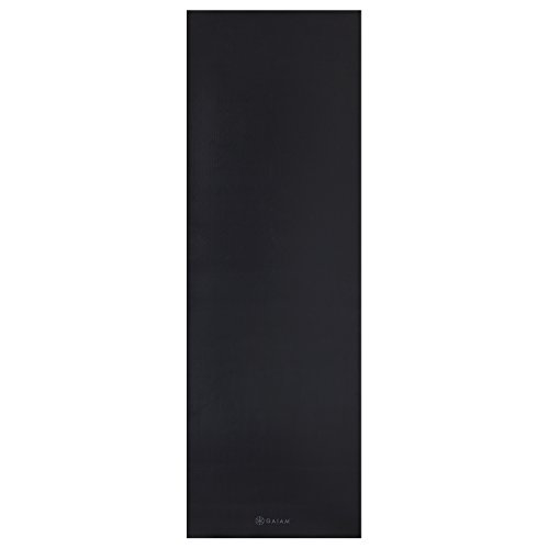 Gaiam Athletic Yoga Series duraMAT Xtra-Wide Mat, Green, 5mm