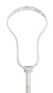 stx duel 3 unstrung lacrosse head for faceoffs, white