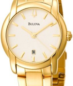 Bulova Men's 97B107 Stainless Steel Bracelet Sunray Dial Watch