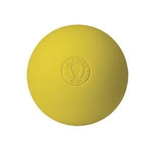 stx lacrosse official lacrosse balls yellow – 12 pack