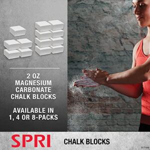 Spri Chalk Block, Chalk Ball & Liquid Chalk For Gymnastics, Rock Climbing, Bouldering, Weight-Lifting, Crossfit – Single pack