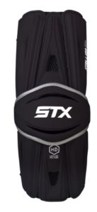 stx lacrosse stallion hd arm guards, black, large