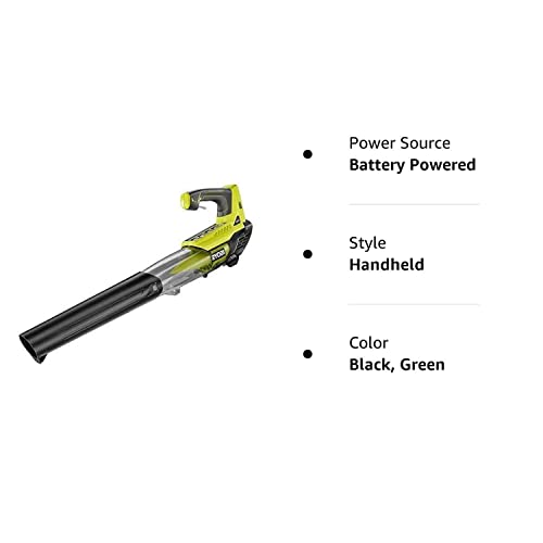 RYOBI ONE+ 18-Volt Lithium-Ion Cordless Leaf Blower - Bare Tool - (Bulk Packaged)