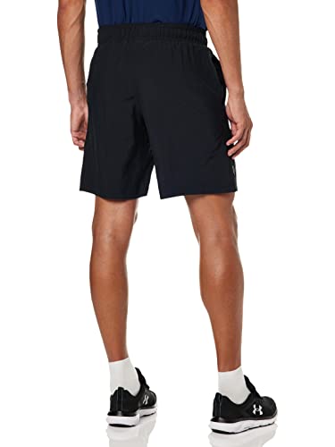 Under Armour Men's Woven Graphic Wordmark Shorts , Black (001)/Pitch Gray , Small