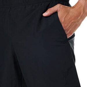 Under Armour Men's Woven Graphic Wordmark Shorts , Black (001)/Pitch Gray , Small