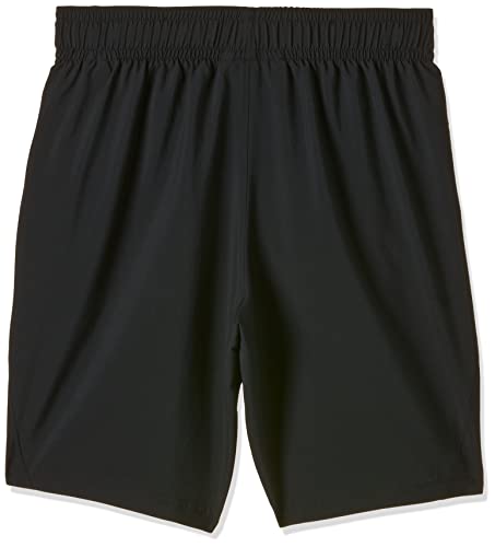 Under Armour Men's Woven Graphic Wordmark Shorts , Black (001)/Pitch Gray , Small