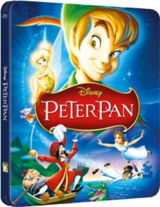 peter pan limited edition steelbook royaume-uni de disney (français audio)