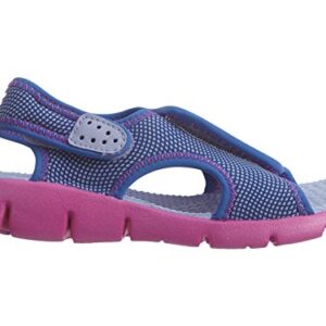 Nike Sunray Adjust 4 Boys (GS/PS) Shoes Hydrangeas/Comet Blue/Pink 386520-504 (4 M US)