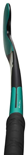 STX IX 401 Indoor Field Hockey Stick 36.5", Black/Teal/Bright Yellow