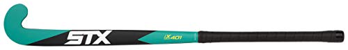 STX IX 401 Indoor Field Hockey Stick 36.5", Black/Teal/Bright Yellow