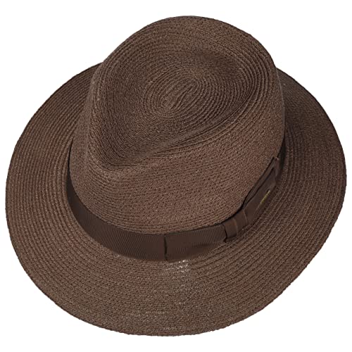 Stetson Uni Hemp Traveller Straw Hat Women/Men Brown 7 3/4-7 7/8