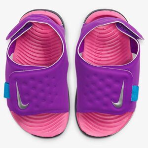 Nike Sunray Adjust 5 (td) Toddler Baby Sandal Slide Aj9077-502 Size 6