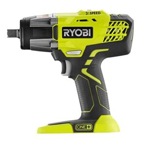 ryobi 18-volt one+ cordless 3-speed 1/2 in. impact wrench (tool-only)