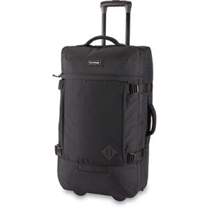 dakine 365 75 liter roller travel bag, black, one size