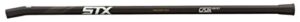 stx lacrosse crux 600 precision flex handle, black/white