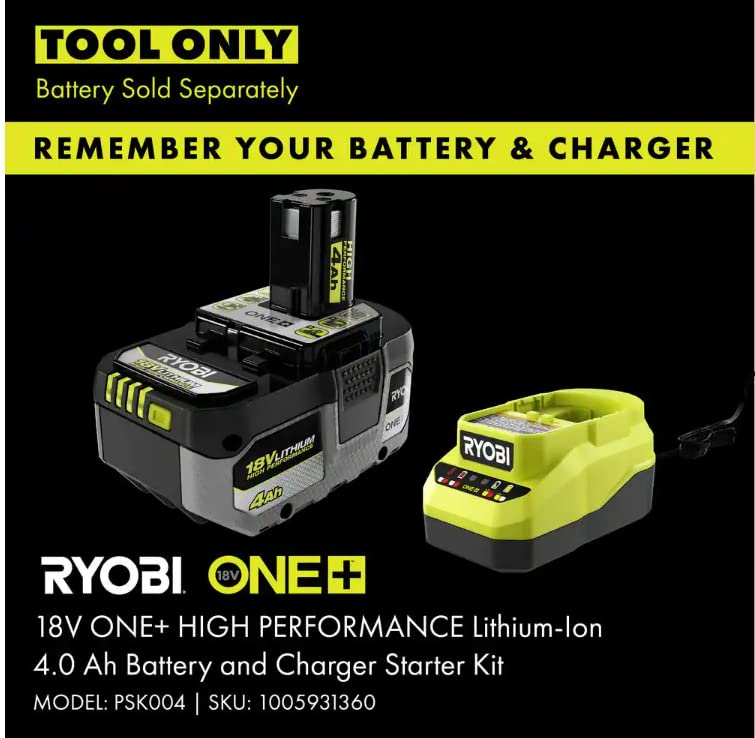 Ryobi One+18V 4-1/2" Angle Grinder