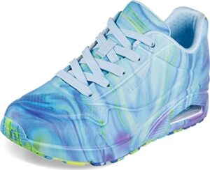 skechers women’s uno-like water sneaker, blmt, 10