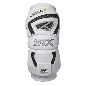 stx lacrosse cell v arm pads, pair