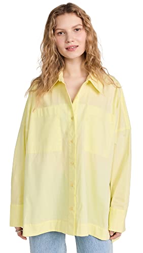 STAUD Women's Payton Top, Sunray, Yellow, M