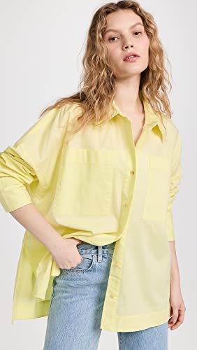 STAUD Women's Payton Top, Sunray, Yellow, M