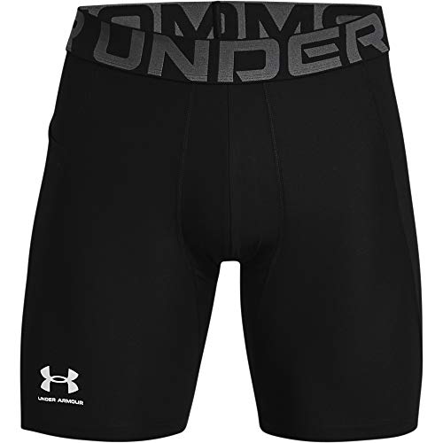 Under Armour Men's Armour HeatGear Compression Shorts , Black (001)/Pitch Gray , 3X-Large