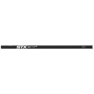 stx mens sc-ti alloy handle lacrosse shafts, black, attack mid us