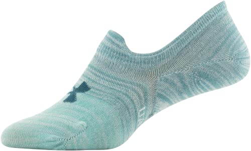 Under Armour Women's Essential Ultra Low Tab Socks, Multipairs, Still Water Assorted (6-Pairs), Medium