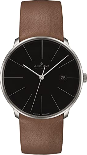 JUNGHANS Meister Fein Black Sunray Dial Sapphire Crystal Automatic Watch 27/4154.00