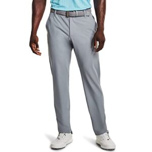 under armour men’s standard drive pants, steel (036)/halo gray, 38/32